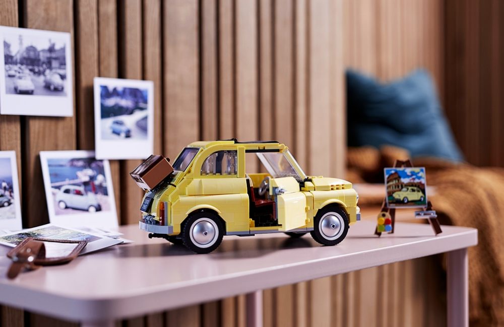 CONSTRUYE TU PROPIO FIAT 500 CON ESTE SET DE LEGO
